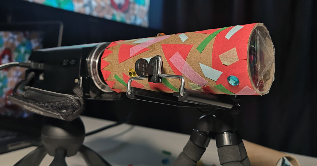 Workshop: Maak je eigen caleidoscoop | Eye Filmmuseum